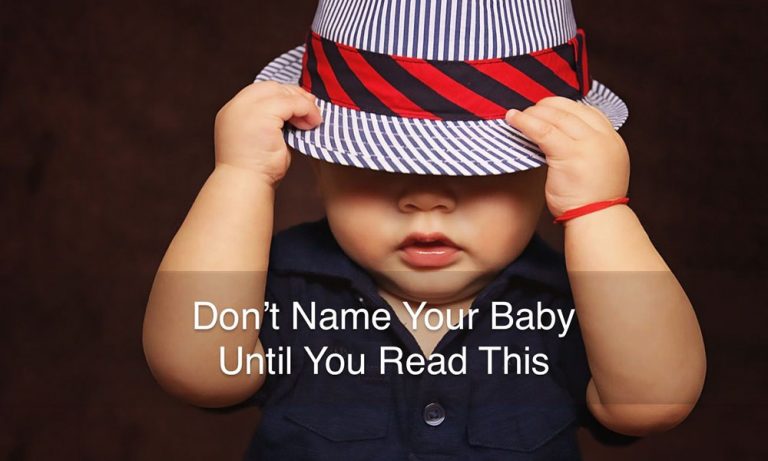 Naming Your Baby - Things That You Should Remember While Naming Your Baby